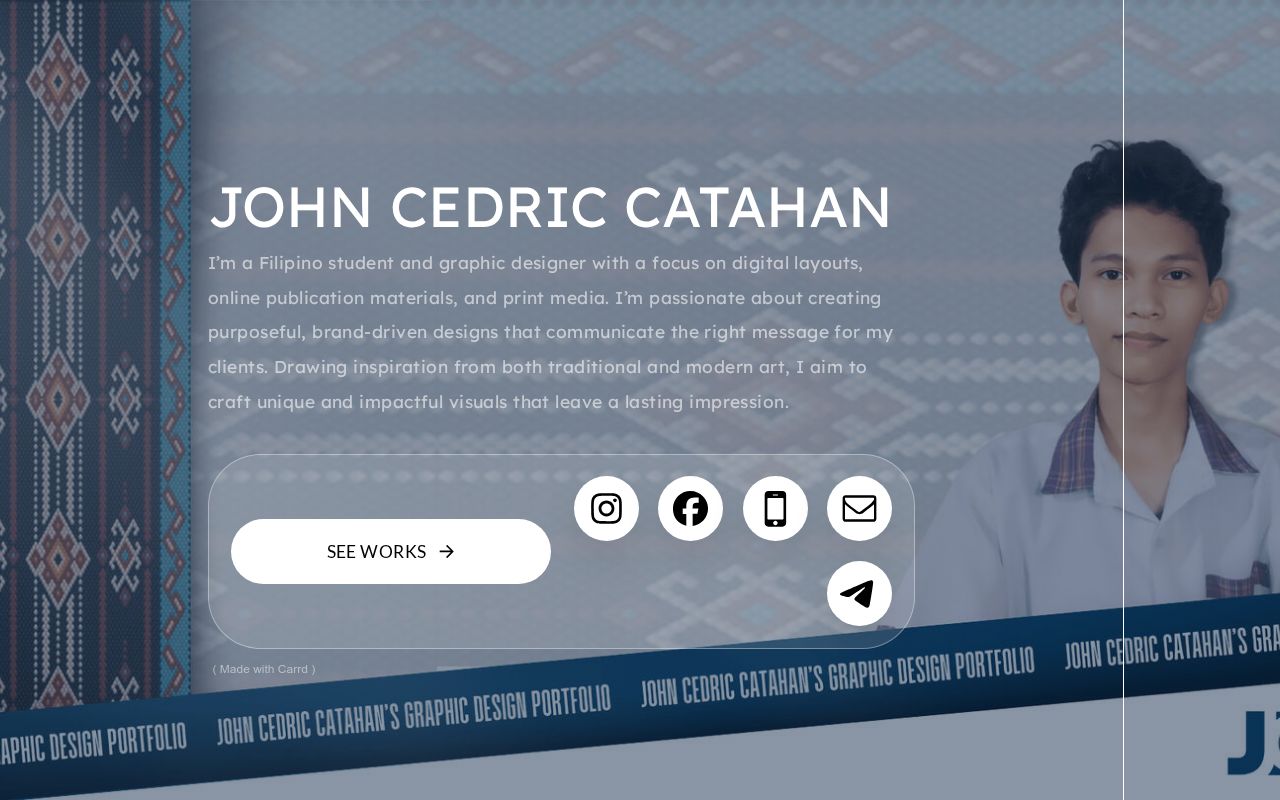 John Cedric Catahan's Digital Portfolio